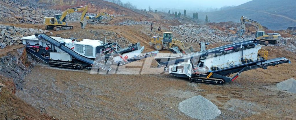 Crawler Mobile Impact Crusher - MECRU Heavy Industry Technology